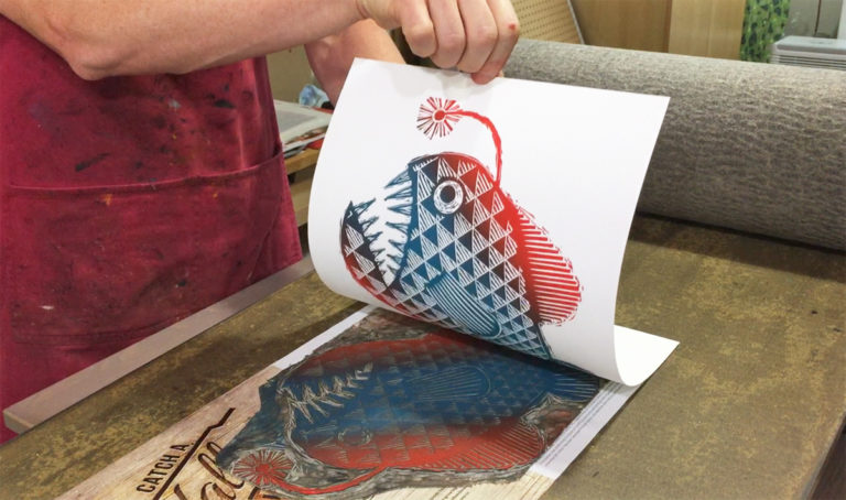 52 Weeks of Printmakers: Rich Fowler of Boarding All Rows - Jen Hewett