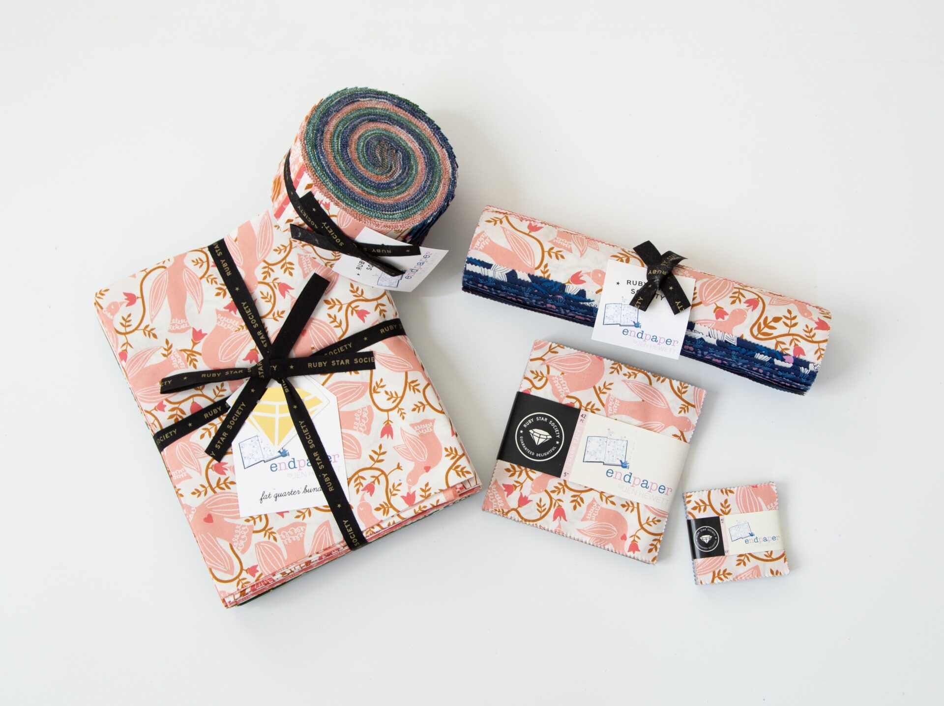 Endpaper, my latest fabric collection - Jen Hewett